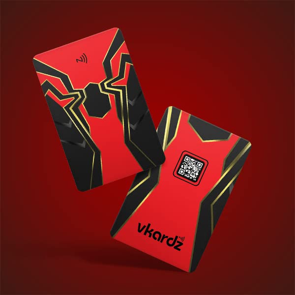 Vkardz - Superhero's PVC Digital Business card | Easy Contact sharing ...