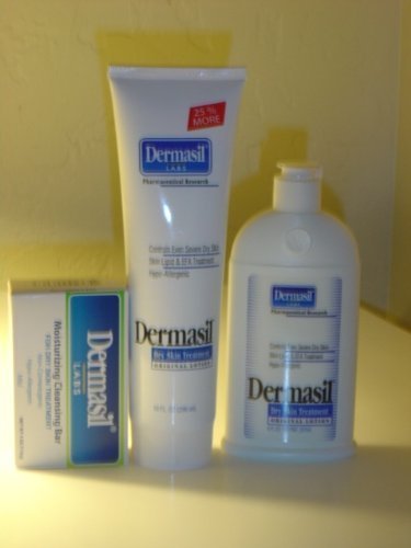 Amazon.com : Dermasil 3-piece Skincare Set: Dermasil Original Lotion 8 ...
