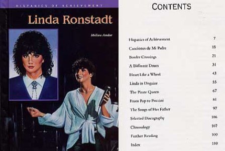 Linda Ronstadt (Hispanics of Achievement) : Amdur, Melissa, Amdur ...