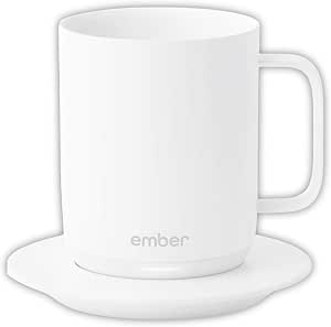 Ember Temperature Control 10oz Smart Mug 1hr Battery Life White App ...