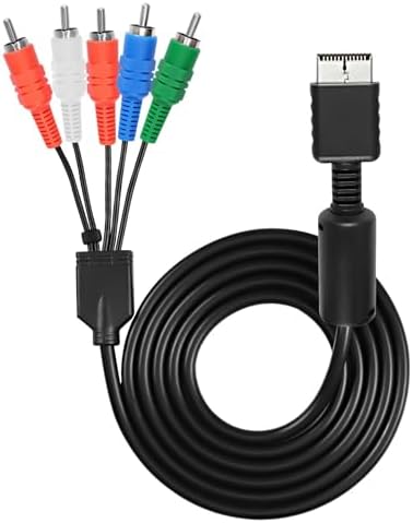Amazon.com: XMSJSIY Component AV Cable for PS2 PS3 AV HDTV Wire Multi ...