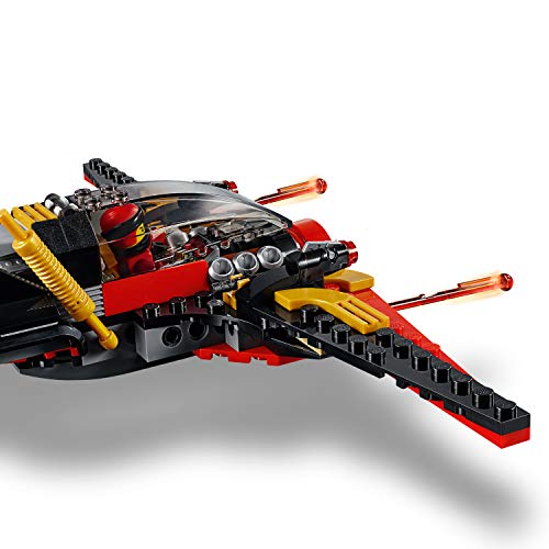 LEGO 70650 NINJAGO Destiny's Wing Toy Jet Plane, Kai and Jet Jack ...