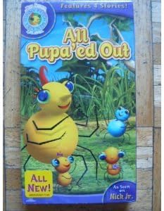 Miss Spider's Sunny Patch Friends - All Pupa'ed Out [VHS]: Amazon.co.uk ...