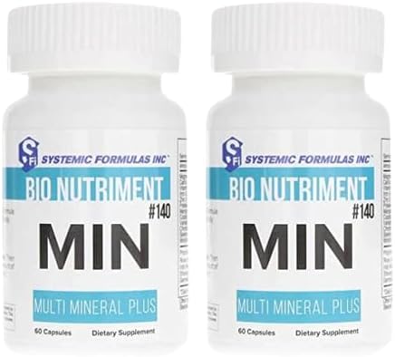 Amazon.com: Systemic Formulas MIN Multi Mineral Plus - 60 Capsules ...