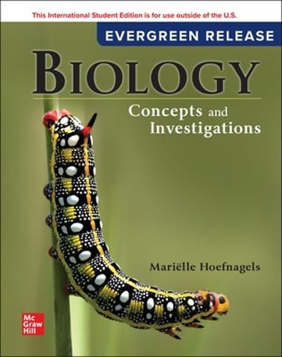 Biology: Concepts and Investigations: 2024 Release ISE: Hoefnagels ...