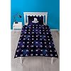 Playstation Nebula Single Duvet Cover - Playstation Controller Icons ...