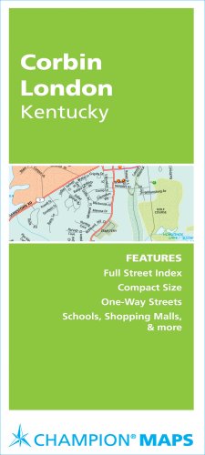Champion Maps Corbin/ London, Kentucky Champion Map: Rand McNally and ...