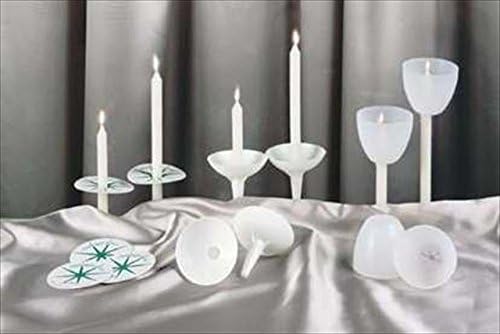 Amazon.com: Candle Paper Drip Protectors (125 Pack) : Emkay Candles ...