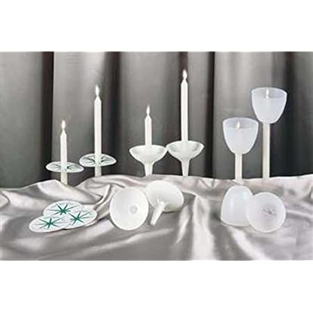 Amazon.com: Candle Paper Drip Protectors (125 Pack) : Emkay Candles ...