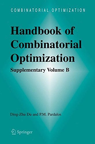 Handbook of Combinatorial Optimization: Supplement Volume B 2005, Ding-Zhu Du - Amazon.com