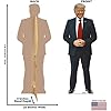 Advanced Graphics President Donald Trump Life Size Cardboard Cutout ...