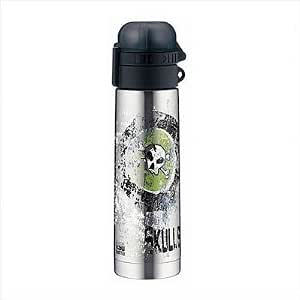 Amazon.com: Alfi 35327644050 isoBottle 0.5-Liter Skulls Stainless Steel ...