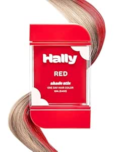 Amazon.com: Hally Hair Temporary Hair Color, Shade Stix (Red) - Halloween Hair Makeup ...
