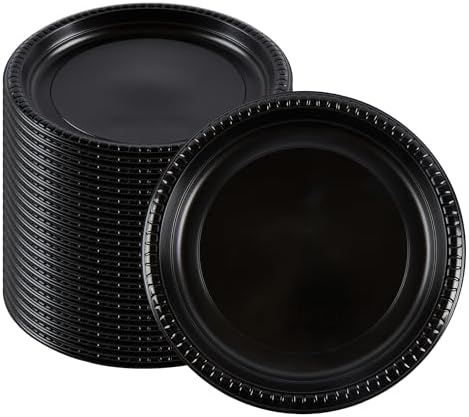 Amazon.com: Restaurantware-RW Base 10.4 Inch Microwavable Food Plates ...