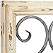 Amazon.com: Deco 79 Wood Scroll Window Inspired Wall Decor with Metal ...