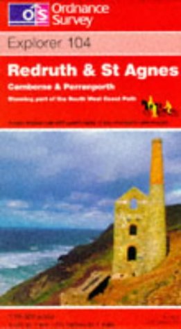 Redruth and St.Agnes, Camborne and Perranporth: Sheet 104 (Explorer ...