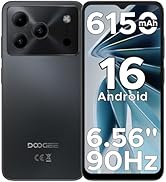 Amazon | 【最新 Android 16 スマホ】 DOOGEE Note56 Android16 SIMフリー スマホ 6.56インチ 90Hz IPS大画面 スマートフォン 8コア ...