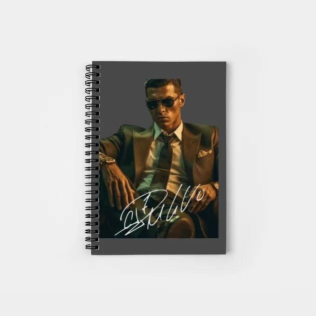 CRAFT MANIACS CHRISTIANO RONALDO CR7 BEST OF ALL PRINTED A5 160 RULED ...