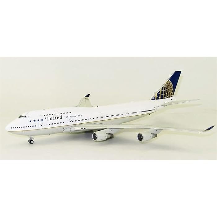 Buy Inflight 200 United Airlines for Boeing 747-400 N118UA Final Flights with Stand Limited ...
