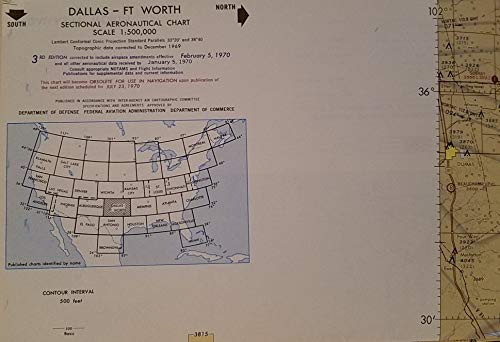 Dallas - Ft Worth Sectional Aeronautical Chart: Staff: Amazon.com: Books