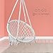 Swingzy Cotton Netted Rope Hanging Swing Chair for Adults & Kids/Swing ...