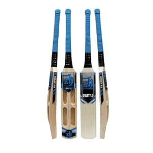 Zh Wood Short Blade Long Handle Scoop Mongoose Cricket Bat (Size LH ...