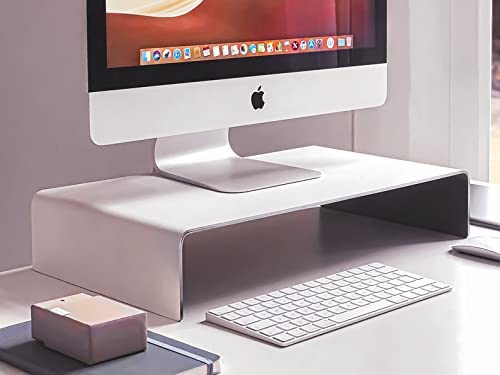Indian Decor. 46111 Metal Monitor Stand for Desk. TV Computer or iMac ...