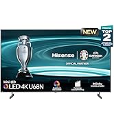 Hisense 55U88N-55 inch Mini-LED PRO 4K QLED 144Hz Google TV with ...