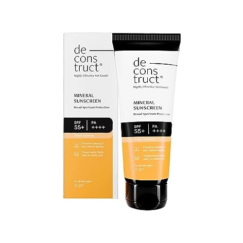 Deconstruct Tinted Mineral Sunscreen SPF 55+ and PA++++ | Sunscreen ...