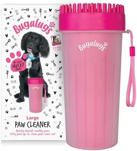 BUGALUGS Dog Paw Cleaner Paw Washers For Dogs. A Portable Dog Shower ...