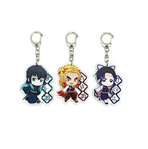 Set of 3 DS Acrylic Keychains - Muichiro Tokito, Bahrain | Ubuy