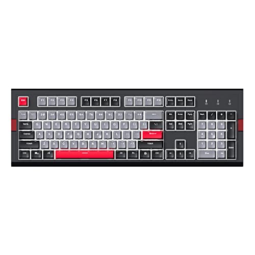 Snapklik.com : NACODEX F11 Retro Mechanical Keyboard 104 Keys Anti ...