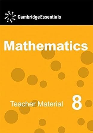 Cambridge Essentials Mathematics Year 8 Teacher Material CD-ROM : Hayes ...