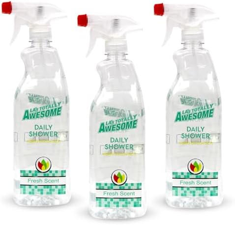 Amazon.com: La's Totally Awesome Daily Shower Cleaner Spray, For ...