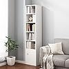 Amazon.com: IOTXY Small Narrow Corner Bookcase - 59" Tall Free Standing ...