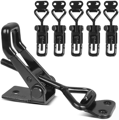 Toggle Latch Clamp 4001, 6 Pack Adjustable Toggle Clamp Latch, Heavy ...