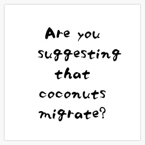 Amazon.com - Monty Python and The Holy Grail: Coconuts Migrate Bumper ...