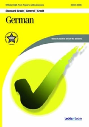German General / Credit SQA Past Papers : Amazon.fr: Livres