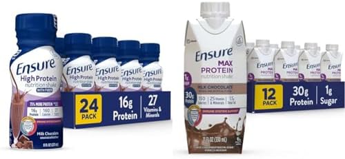 Amazon.com: Ensure High Protein Nutritional Shake With Fiber & Max ...