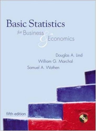Basic Statistics for Business and Economics 5th Edition (Fifth Edition ...