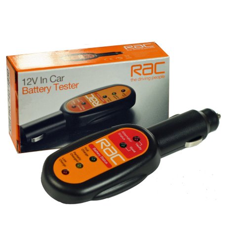 RAC Battery and Alternator Tester : Amazon.co.uk: Electronics & Photo