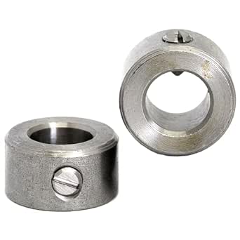 M5 Retaining Rings Adjusting Shaft Ring with Set Screw DIN 705A (Pack ...