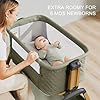 Amazon.com: Jimglo 3 in 1 Baby Bassinet, Rocking Bassinets with Comfy ...