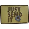Amazon.com: uuKen Just Send It Sniper Rubber Tactical Patch for ...