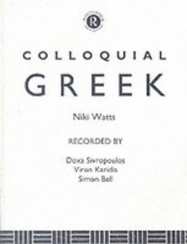 Buy Colloquial Greek (Colloquial Series) Book Online at Low Prices in ...