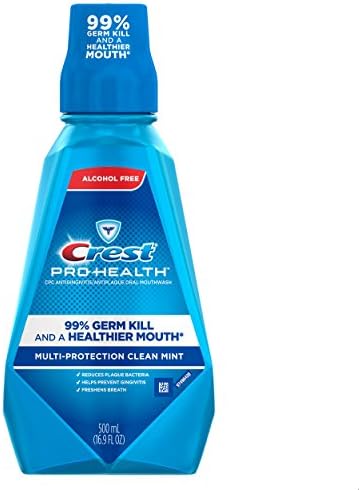 Amazon.com: Crest Pro Health Rinse Clean Mint (Alcohol Free), 16.9 oz ...
