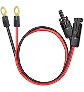 Amazon.com : ZHOFONET Solar to O Ring Connecter,10AWG 60cm Solar Panel ...