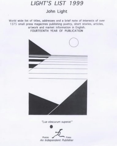 Light's List of Literary Magazines: 1999: Light, John: 9781897968055 ...