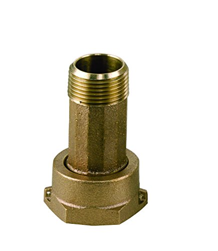 Dake 3000A-LF Lead Free Brass Water Meter Coupling, 5/8" Tailpiece and ...