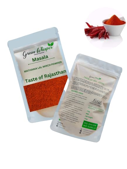Green whisper Mathania Red Chilli Powder | Dried Lal Mirch Powder | Dry ...